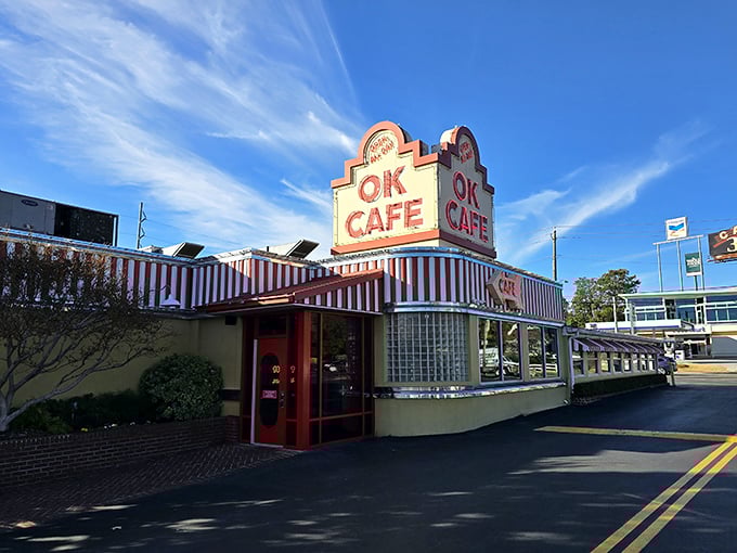 OK Cafe's vintage charm isn't just Instagram-worthy—it's a time machine to when diners ruled American cuisine.