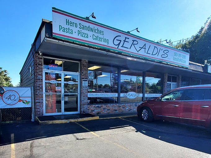 Sometimes the best Italian sandwiches come from the most humble-looking places – case in point right here.