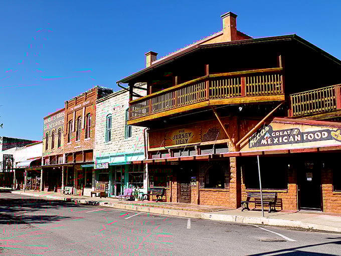 The stone buildings of Hico have witnessed over a century of Texas life, from cattle drives to Instagram photo shoots.