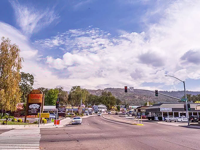 Those hills rising behind town mean you're always just minutes from hiking trails and fresh mountain air.