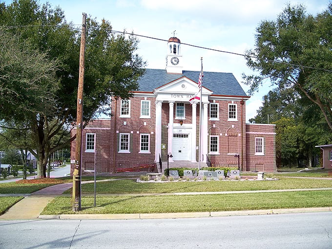 This classic building represents the kind of civic pride that built strong American communities.