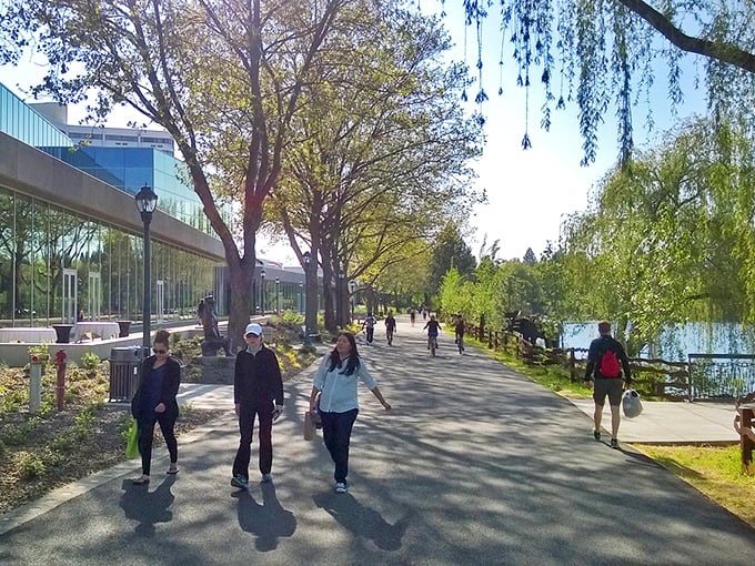 Spokane's riverfront park offers urban greenspace with a side of wow. Retirement here means affording both housing AND adventures—imagine that!