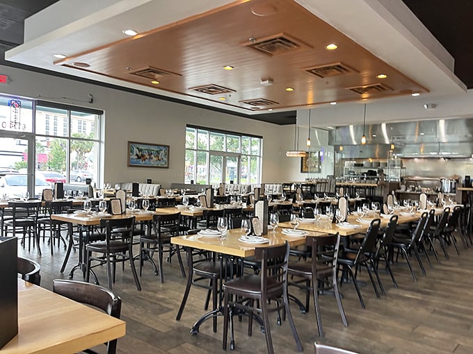 Clean lines and thoughtful design make dining here feel special without pretension – the restaurant equivalent of wearing your "good jeans" to dinner.