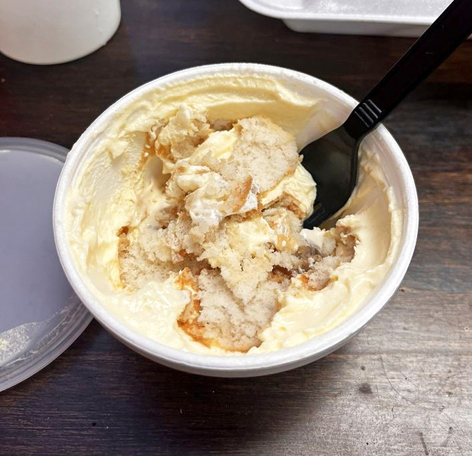 Banana pudding that whispers of childhood summers while delivering grown-up satisfaction—creamy, sweet, and unapologetically nostalgic.