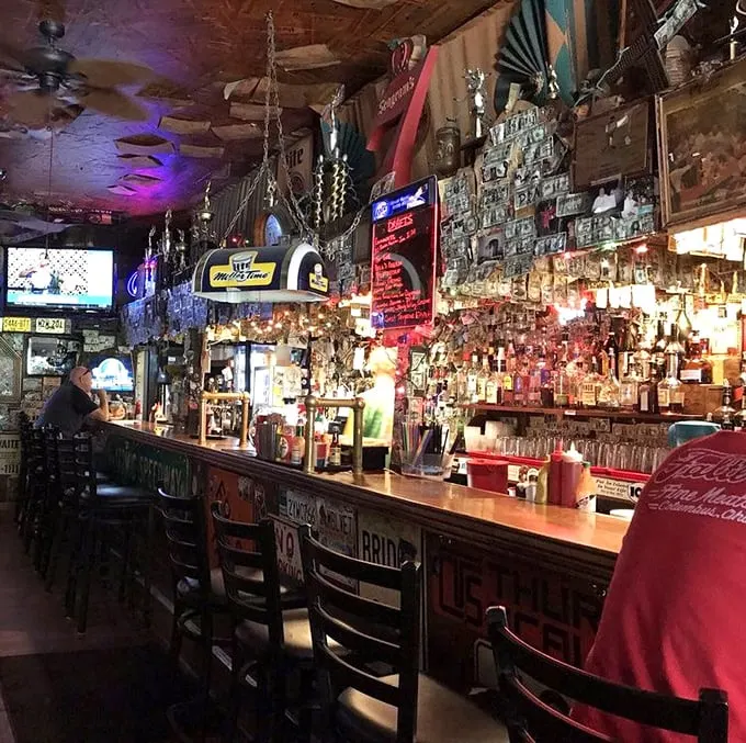 The bar – where beer flows freely and strangers become friends over shared appreciation of excessive portions and sports on TV.