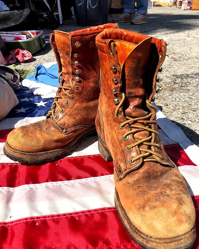 These well-loved leather boots have walked a thousand miles and are ready for a thousand more—with your stories added.