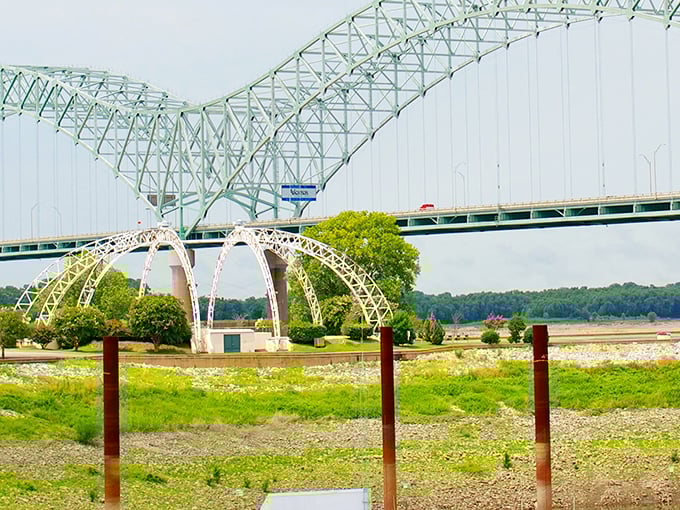 The mighty Mississippi's bridges connect Trumann residents to adventures beyond – spanning waters that have shaped this region's soul for centuries.