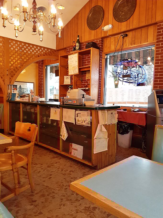 The heart of operations – where tickets go up, plates come out, and the rhythm of a well-loved restaurant plays out all day long.