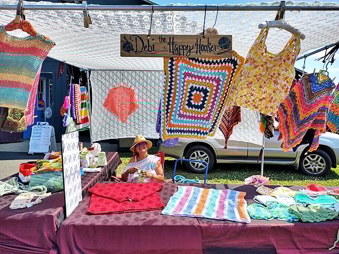 "The Happy Hooker" isn't what you think—it's a wonderland of handcrafted crochet creations that grandmothers would approve of and millennials secretly covet.