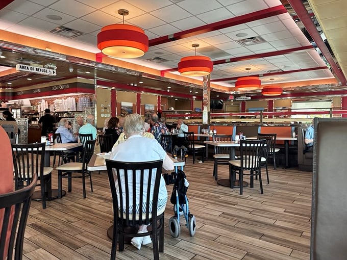 The dining room hums with conversation and silverware clinks—a symphony of satisfaction conducted by hungry patrons and efficient servers.