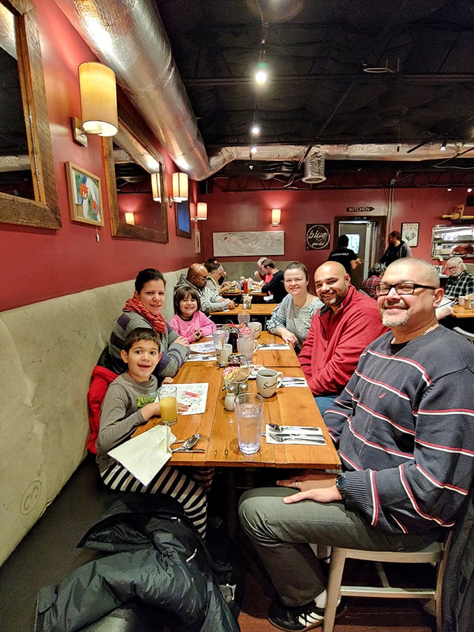 Families filling booths on weekend mornings—the truest sign you've found a place that gets breakfast's universal appeal right.