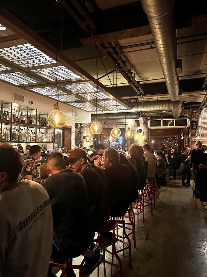 When the bar fills up, you know you're in the right place. Like a concert where the food is the headliner and everyone scored front-row seats.