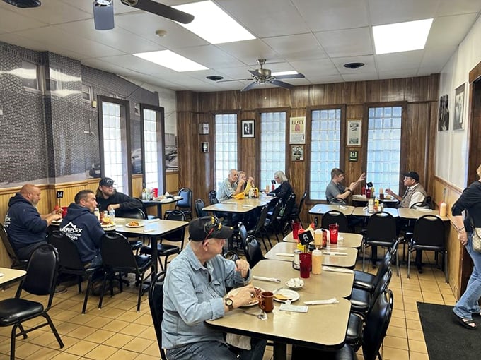 A dining room filled with regulars and first-timers united by the universal language of exceptional sandwiches.