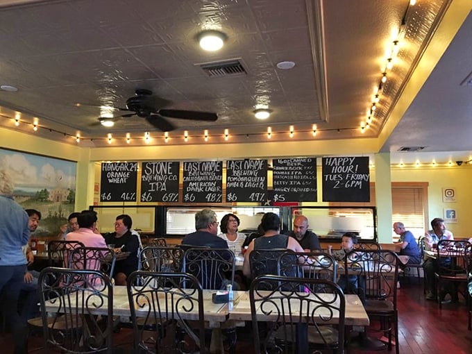 Happy diners fill the space – proof that Joey's isn't just serving food, it's creating a community of people bonded by barbecue bliss.