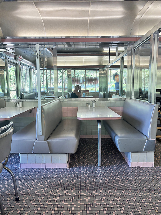 Classic diner booths – where first dates became engagements, and family traditions were born over plates of comfort food.