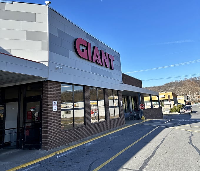 Yes, Lewistown has modern conveniences too—GIANT supermarket keeps essentials accessible without requiring a GPS or second tank of gas.