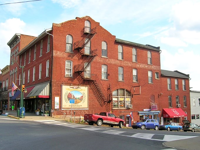 These meticulously maintained brick buildings aren't just pretty facades—they're home to shops and restaurants where your retirement dollars stretch remarkably far.