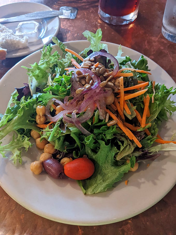 A salad that actually makes you forget it's healthy, with colors that pop like confetti.