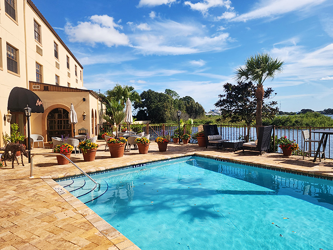 Inn On The Lakes offers that quintessential Florida relaxation—where poolside lounging with lake views makes you wonder why anyone vacations anywhere else.