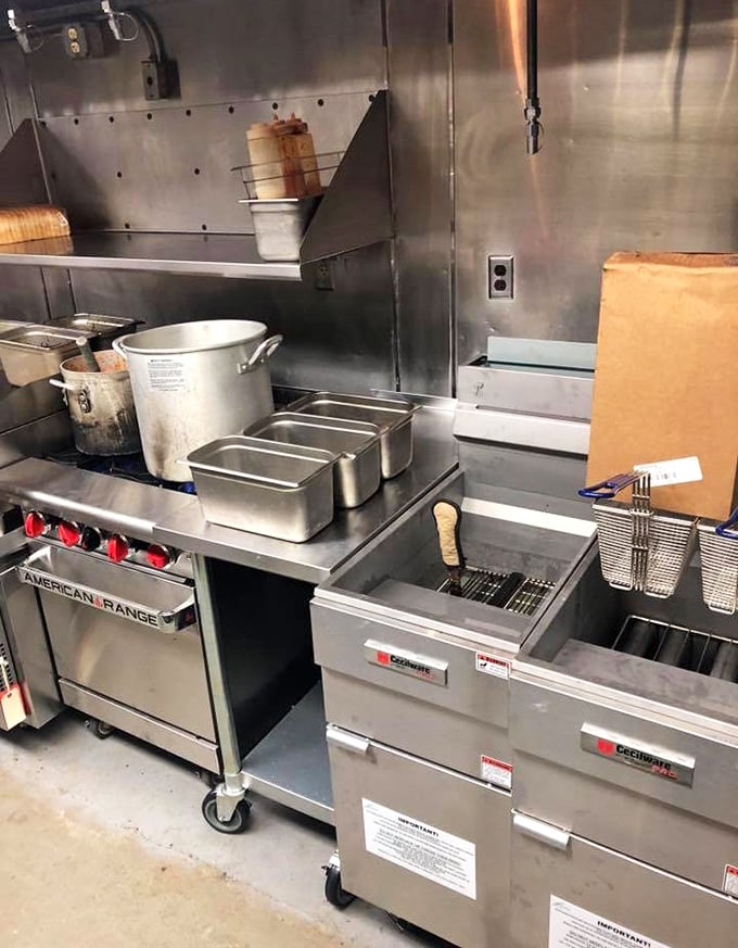 The kitchen's gleaming stainless steel is where the magic happens—a laboratory of deliciousness where diet plans are forgotten.