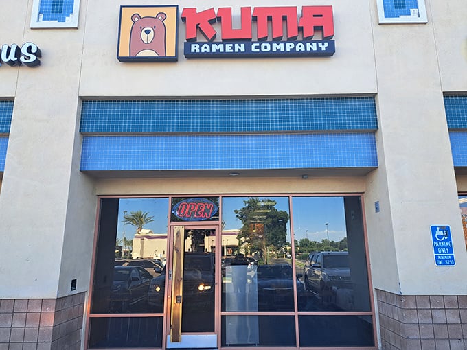 Kuma Ramen's adorable bear logo suggests what we all know to be true—comfort food is best served with a side of whimsy.