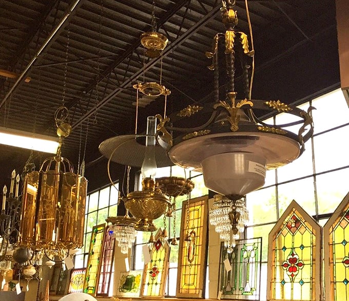 Chandeliers and stained glass that transform ordinary light into magic—because your home deserves better than big-box store fixtures.