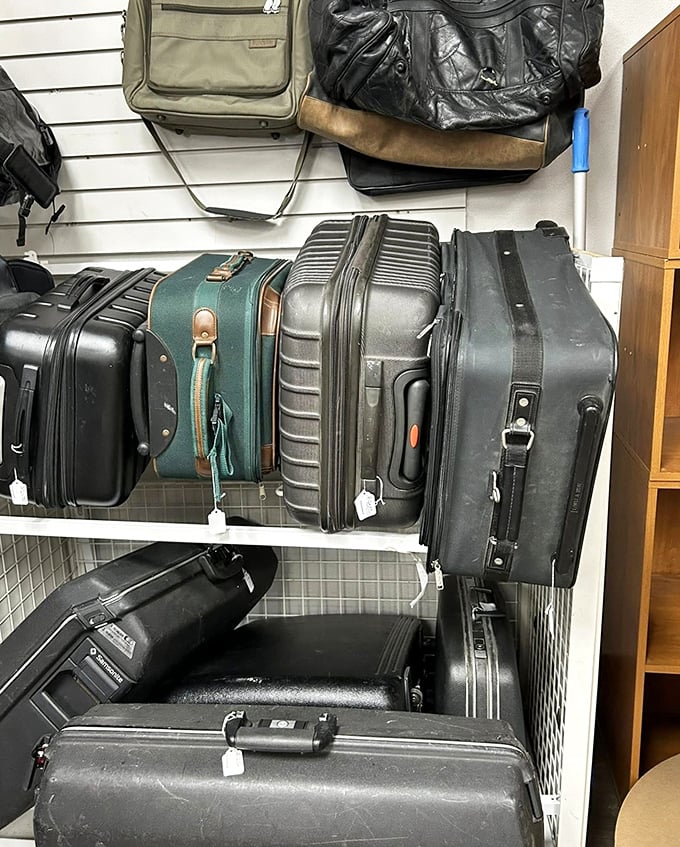 Luggage with character! These vintage suitcases have seen more of the world than most people—and they're ready for your next adventure.