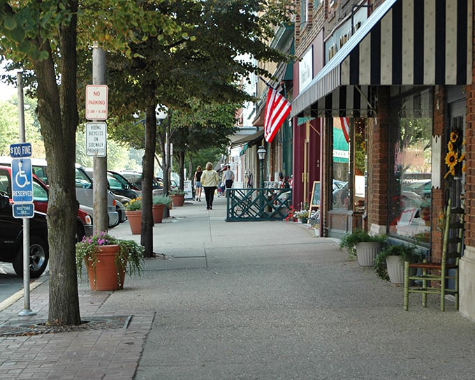 Tree-lined sidewalks wide enough for actual conversations – Princeton understands that good urban design includes space for running into neighbors.