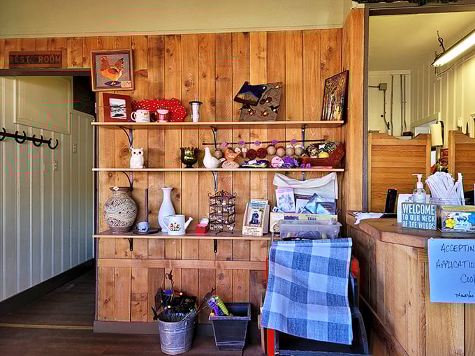 Local crafts and souvenirs that say "Yes, I found that special place the tourists don't know about" without saying a word.