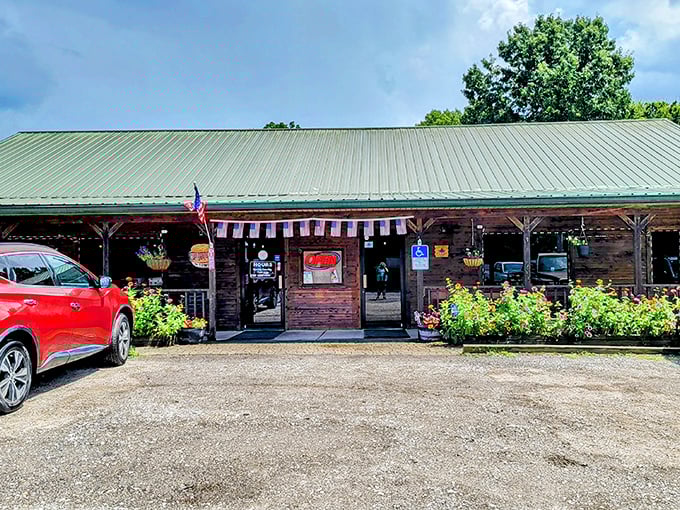 Sometimes the best barbecue comes from the most unassuming spots – this pavilion-style gem gets it.