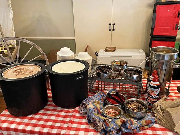 Self-service efficiency meets barbecue tradition – grab your tray and prepare for a beautiful meat-ing.