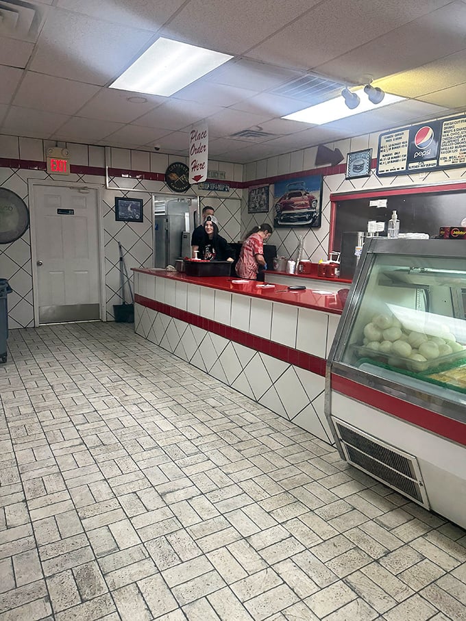 Place Order Here might be the three most promising words in the English language at this counter.