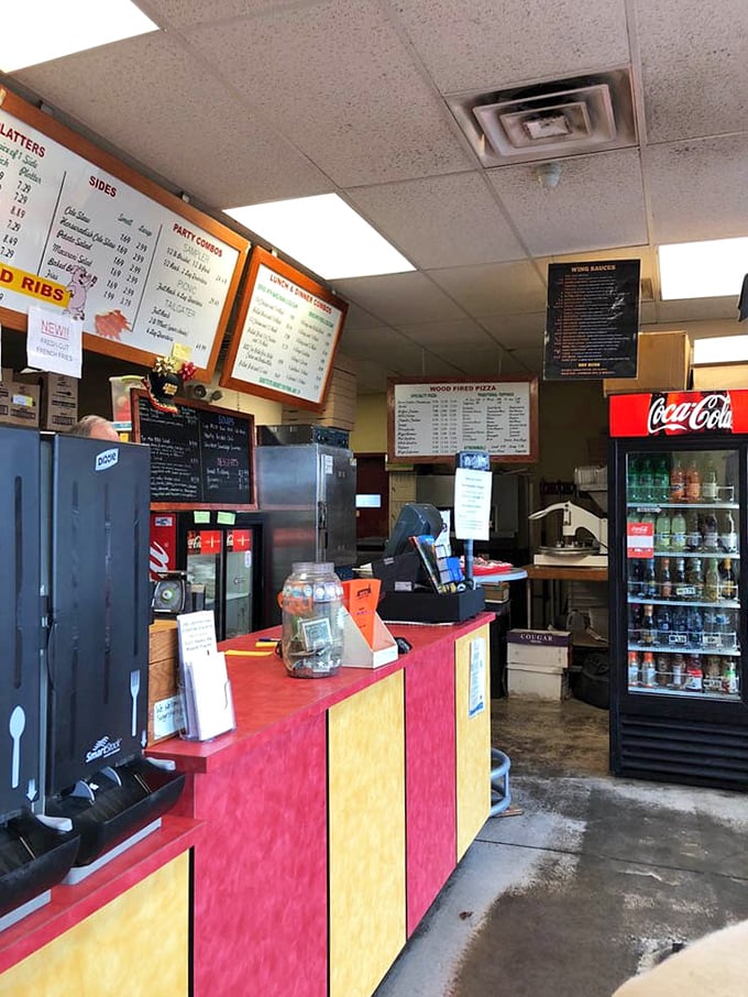 The ordering counter—where decisions are made, friendships are tested, and the phrase "I'll have what they're having" was practically invented.