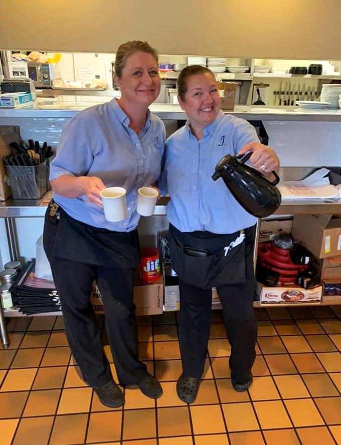 The kind of servers who remember your order before you do. Their smiles suggest they might actually like working here – a true restaurant unicorn.