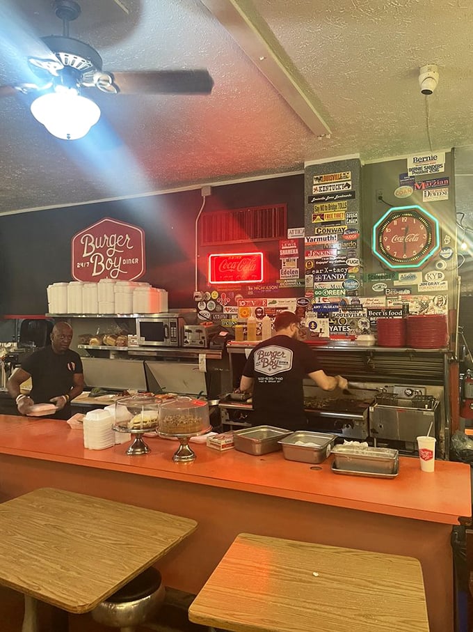 Behind that counter, culinary magic happens daily – no wizard hat required, just dedication to great food.