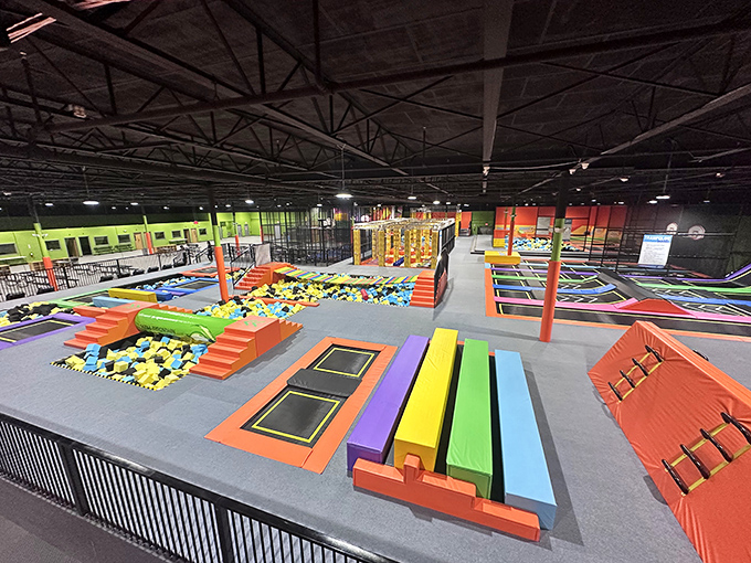 TakeOff Adventure Park offers indoor thrills for kids and the young-at-heart – because sometimes adults need to jump into foam pits too.