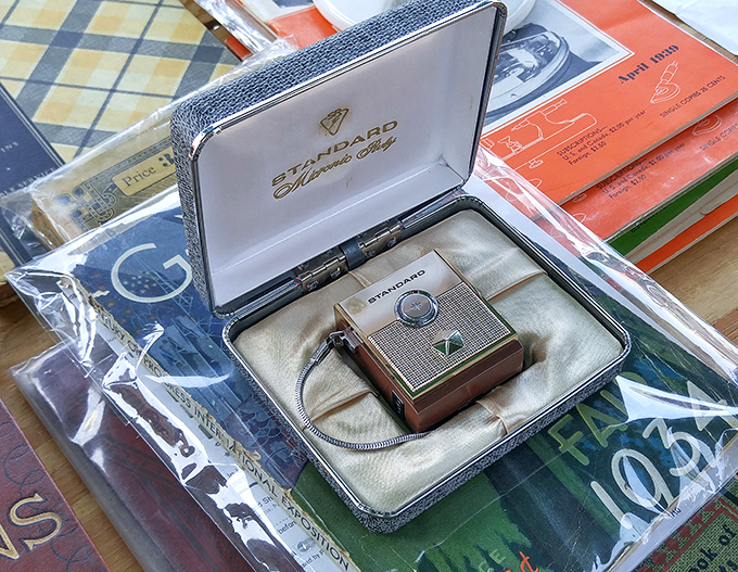 This isn't just a vintage transistor radio—it's a perfectly preserved piece of engineering elegance from when "wireless" meant something completely different.