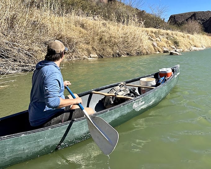 Canoeing the Rio Grande—where every paddle stroke crosses international waters and the only passport required is a sense of adventure.