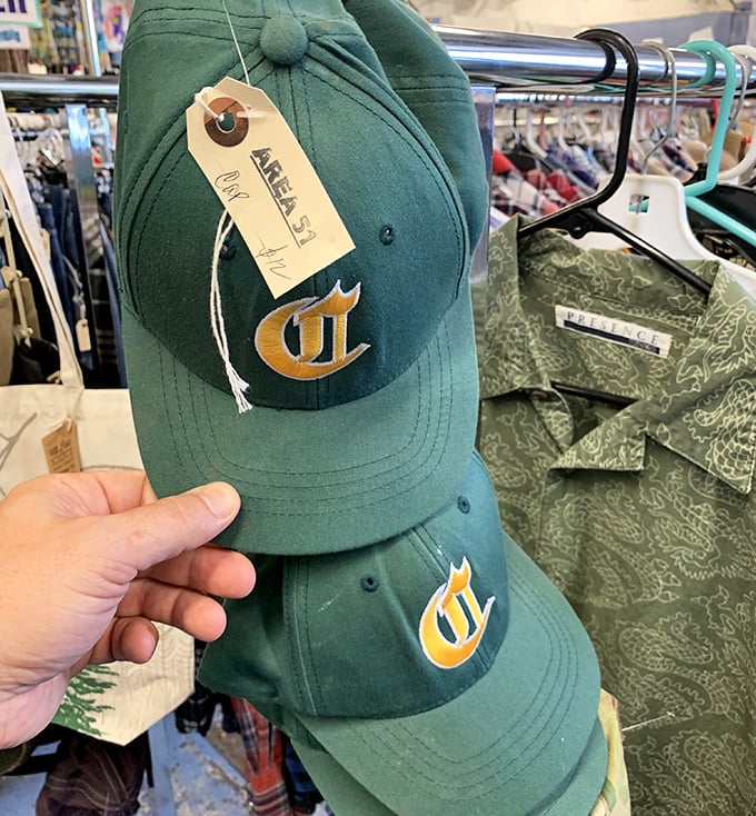 The holy grail for sports memorabilia hunters – vintage caps with that perfectly worn bill you can't manufacture. That "C" logo brings serious collector cred.