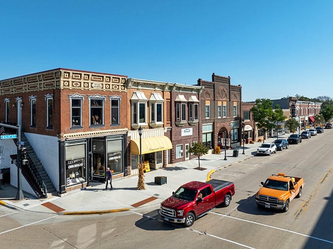 These aren't just storefronts—they're the economic backbone of Osage, where shopping local isn't trendy, it's tradition.