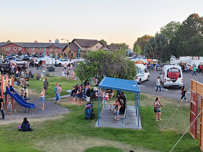 Community gatherings where the whole town shows up and nobody needs a Facebook invite.