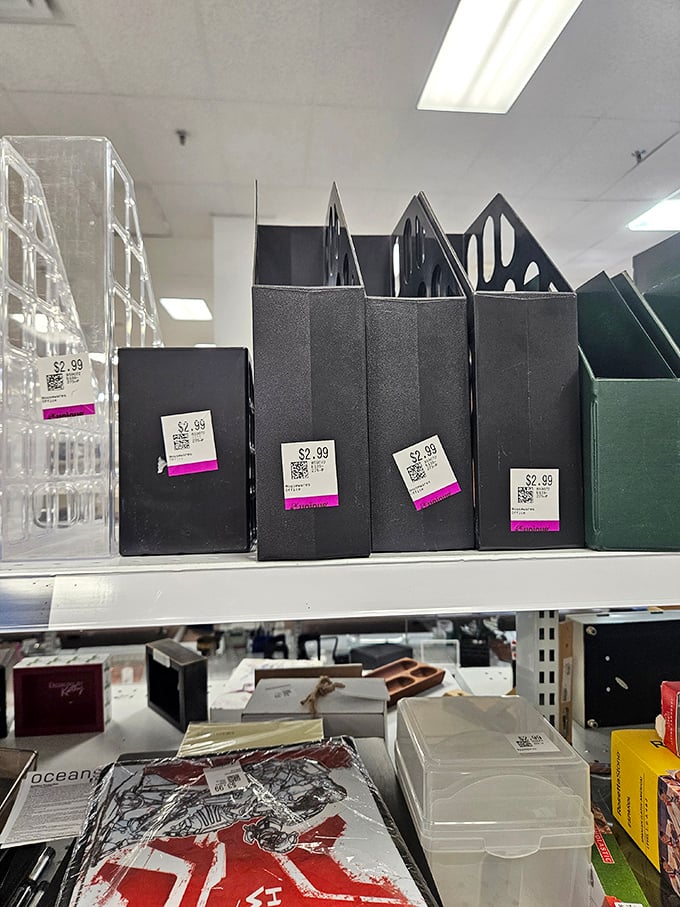 Office organization at thrift store prices. Marie Kondo would approve—if organizing sparks joy, these folders spark fiscal responsibility.