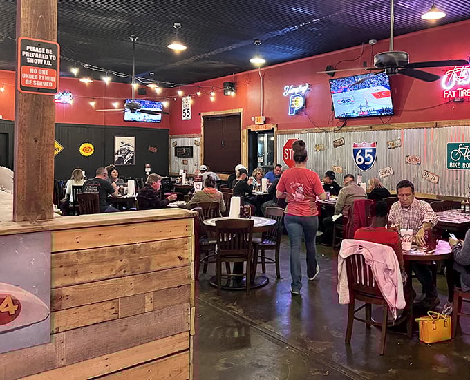 Where strangers become friends over shared love of smoked meats. The busy dining room speaks volumes about what's coming out of the kitchen.