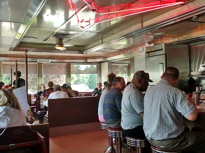 Where strangers become neighbors and neighbors become friends – the counter at Georgie's is Connecticut's unofficial town hall.