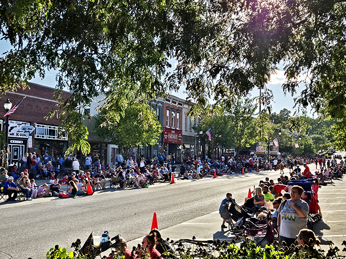 Festival crowds line Main Street with anticipation, proving that in Plattsmouth, community celebrations aren't just events—they're reunions where everyone's invited.