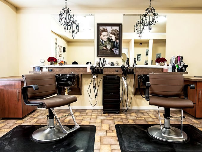 Because looking good doesn't stop at any particular birthday – on-site salon services keep you fresh.