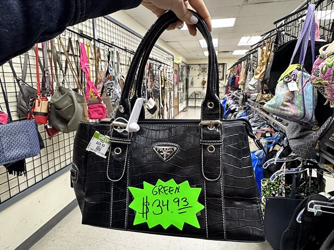 Designer-style handbags at prices that won't trigger an intervention from concerned family members—now that's what we call practical luxury shopping.