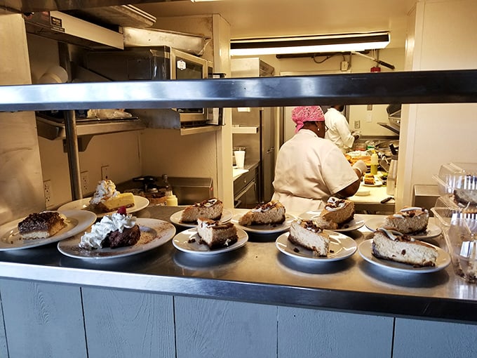 Behind the scenes, culinary magic happens with the precision of a well-rehearsed orchestra. Your seafood feast doesn't prepare itself!