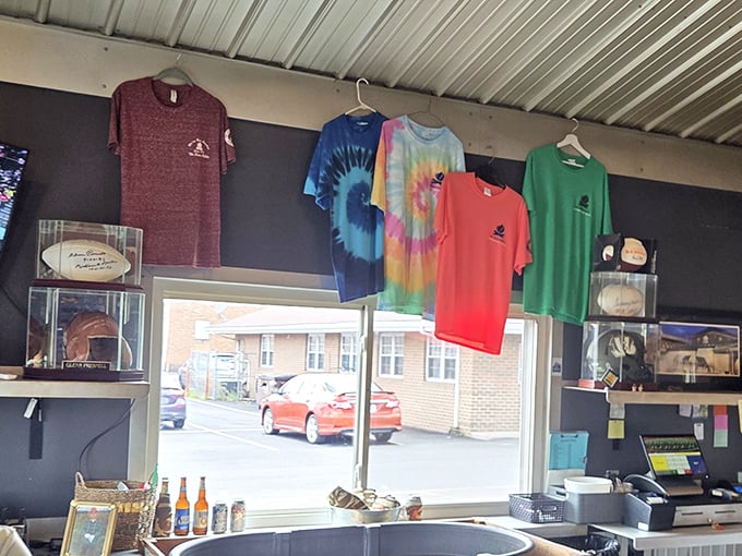 Even the merch proudly displays the Ribber's colors—because after a meal this memorable, you'll want to take home more than just leftovers.