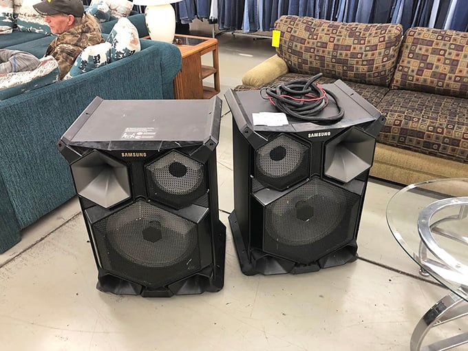 These Samsung speakers aren't just audio equipment—they're time machines ready to blast your favorite tunes from any decade you choose.